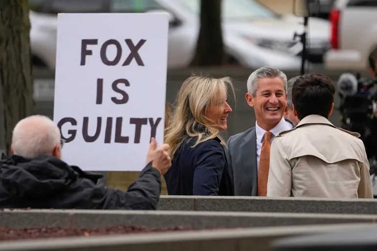 Not surprised, but disgusted: Fox avoids trial by settling with ...